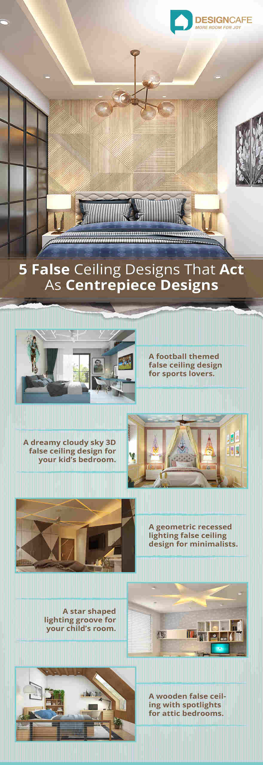 9 Best Bedroom Ceiling Design | DesignCafe