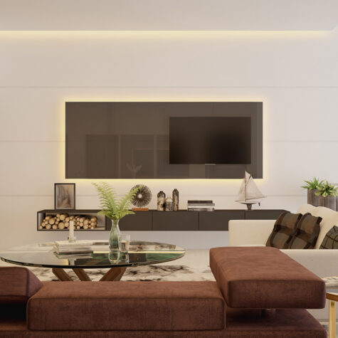 15 Latest TV Showcase Designs For Your Home | DesignCafe