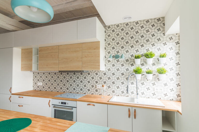 Innovative Ideas for Kitchen Wallpaper Design | DesignCafe