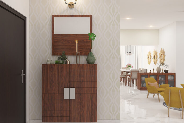 10 Designs That Make Your Foyer Useful | DesignCafe