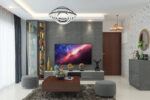 Modern Showcase Designs For Living Room | DesignCafe