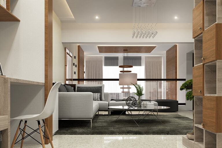 Floor Tile Designs for Stylish Living Rooms