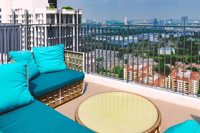 Balcony Chair And Table Design Ideas | DesignCafe