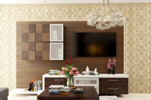 Elegant And Stylish Wooden Showcases Designs For Home