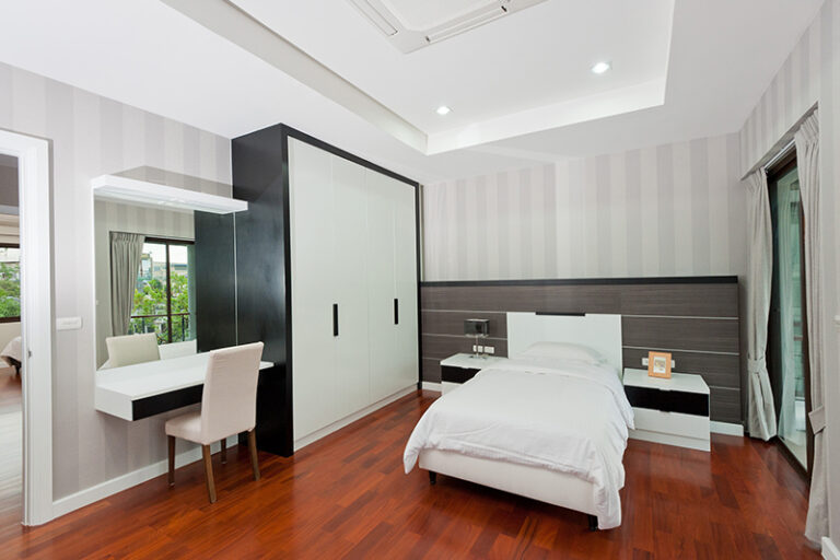 Wardrobe Design With Dressing Table and Mirror Ideas