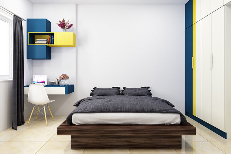 Kids Study Room With Bedroom Ideas For Your Home | DesignCafe