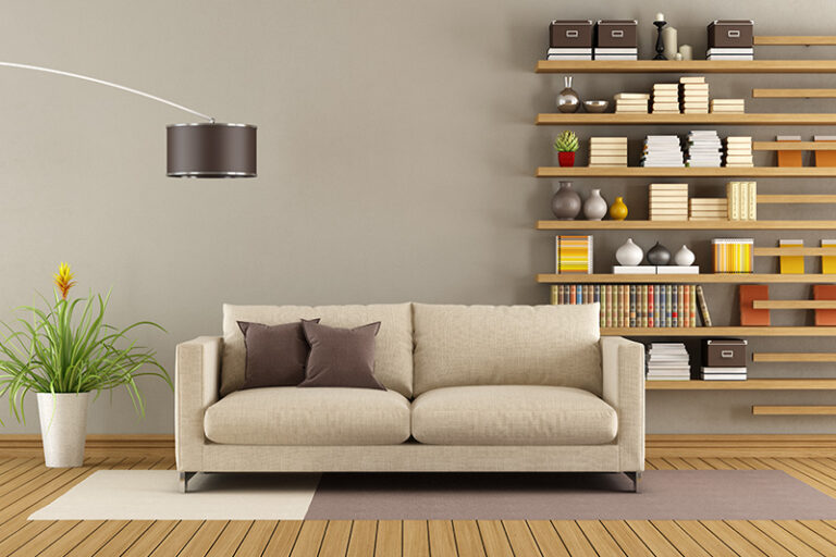 Living Room Wall Shelves Designs for your home | DesignCafe