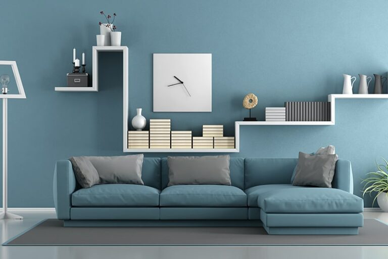 Blue Wall Paint Ideas for a Calm Modern Home