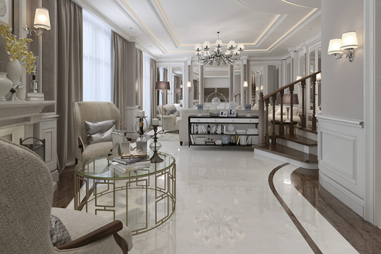 Top 20 Best Marble Flooring Designs for Hall | DesignCafe