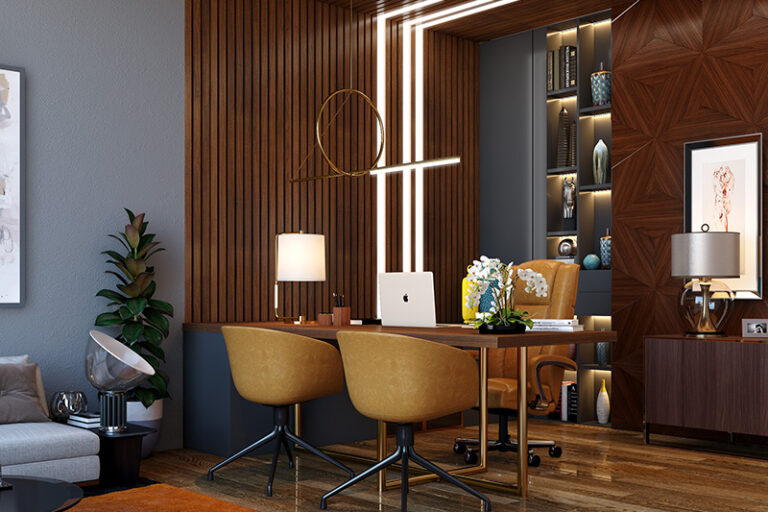 How To Choose A Desk For Home Office | DesignCafe