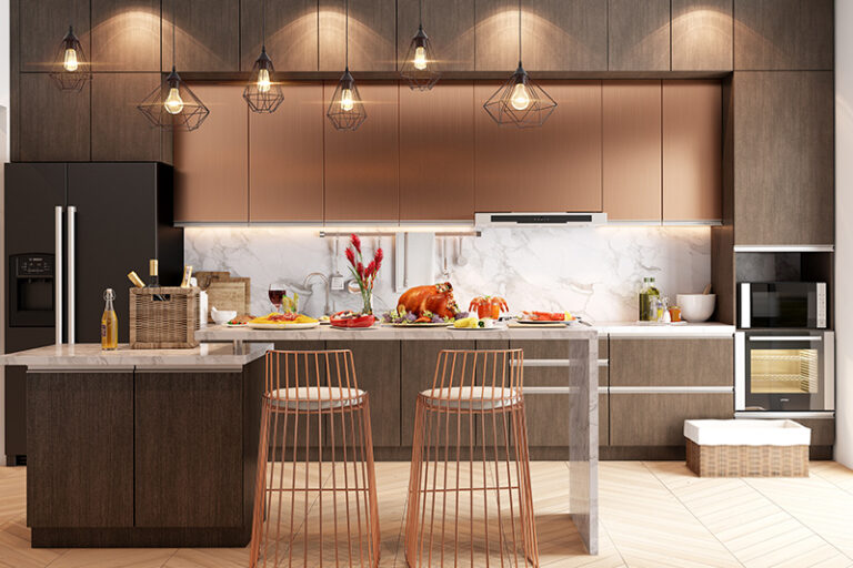 A Guide To Materials and Finishes For Kitchen | DesignCafe
