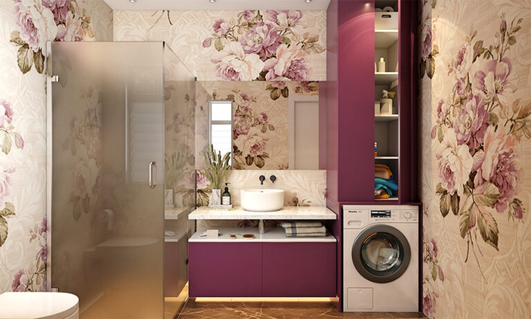 10 Beautiful Bathroom Wallpaper Ideas | DesignCafe
