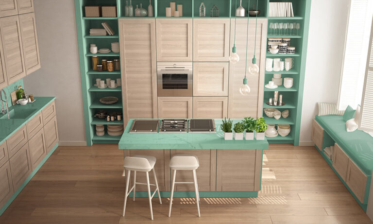 20 Green Kitchen Design Ideas For Your Home | DesignCafe
