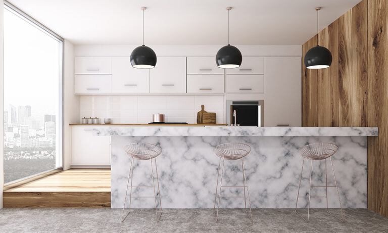 Marble Countertops Ideas For Kitchen | DesignCafe