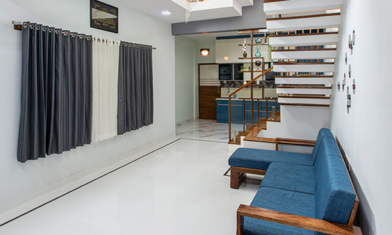 Interior Designed For A 2BHK Independent House | DesignCafe