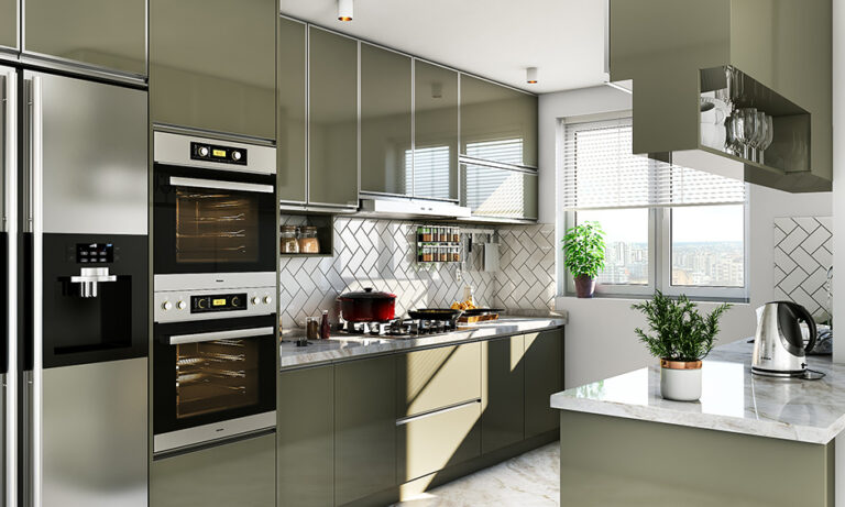 20 Beautiful Parallel Kitchen Designs For Home | DesignCafe