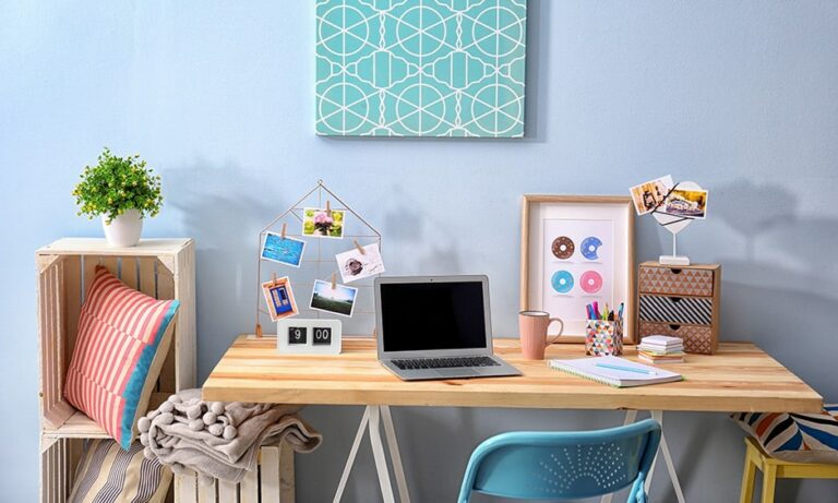 Study Table Decoration Ideas For Your Home | Design Cafe