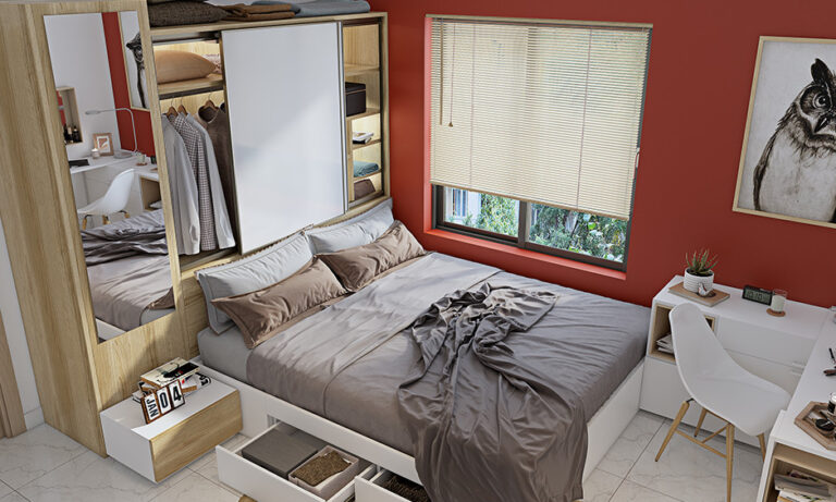 Space Saving Interior Design Ideas For 1 BHK | DesignCafe