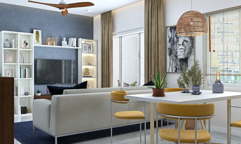 Interior Design For 2 BHK Home In Mumbai | DesignCafe