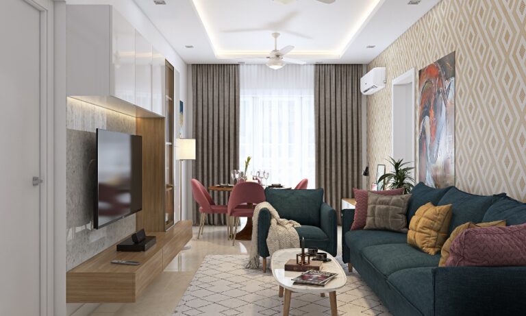 A Luxurious 2 BHK Home in Mumbai by DesignCafe