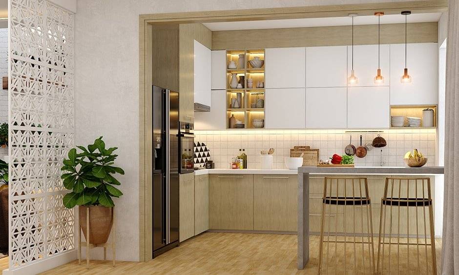 Kitchen Partition Design Ideas For Open Kitchen Design Cafe