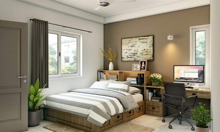 5 Corner Bed Design Ideas For Home | DesignCafe