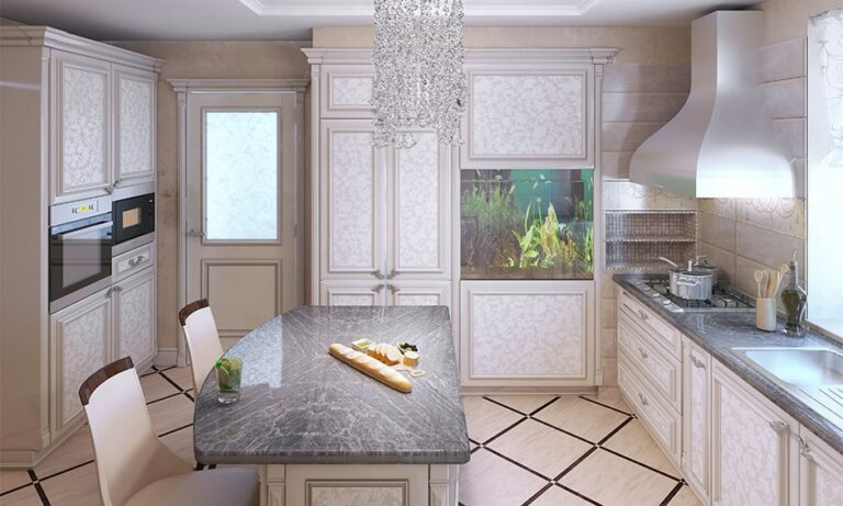 Grey Granite Countertops For Kitchen | Design Cafe