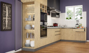 Wooden Modular Kitchen Designs for Modern Homes