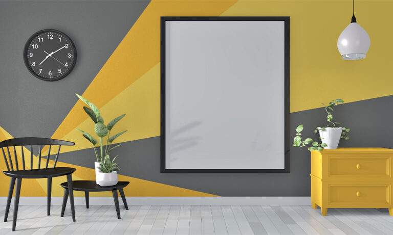 Get Creative with Geometric Wall Paint Ideas | DesignCafe