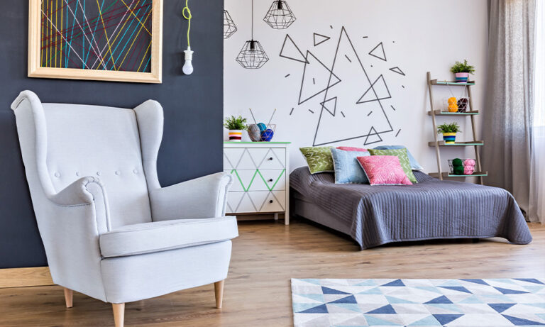 Get Creative with Geometric Wall Paint Ideas | DesignCafe