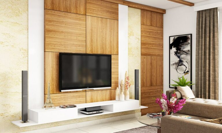 Stylish Living Room TV Panel Designs | DesignCafe