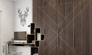 Wall Mounted Study Table Design Ideas | DesignCafe