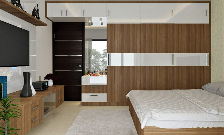 Elegant Wooden Almirah Designs For Bedroom