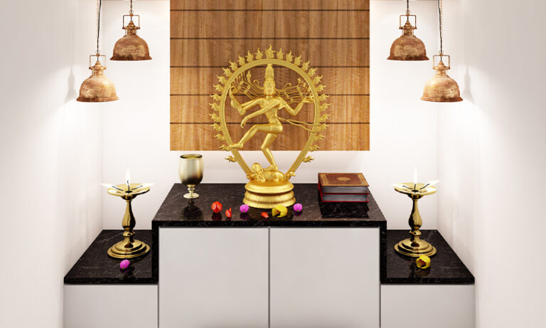 Pooja Room Lighting Ideas for Elegant Homes