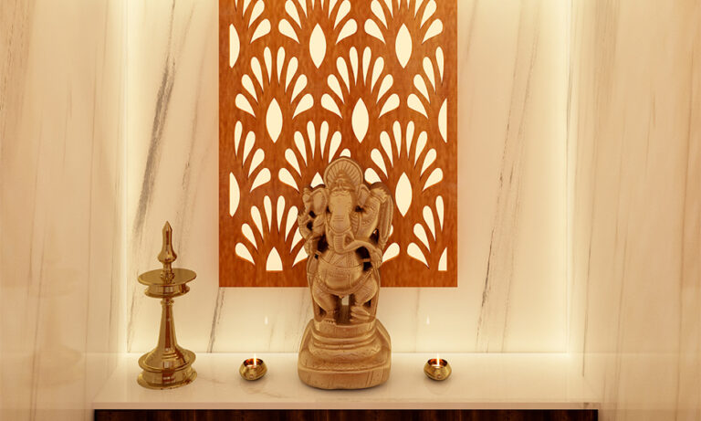 Pooja Room Lighting Ideas for Elegant Homes