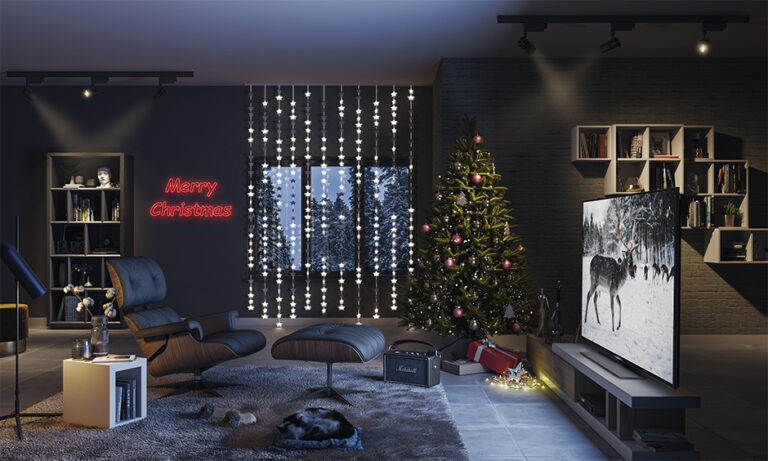 Unique Ideas for Christmas Wall Decor | DesignCafe