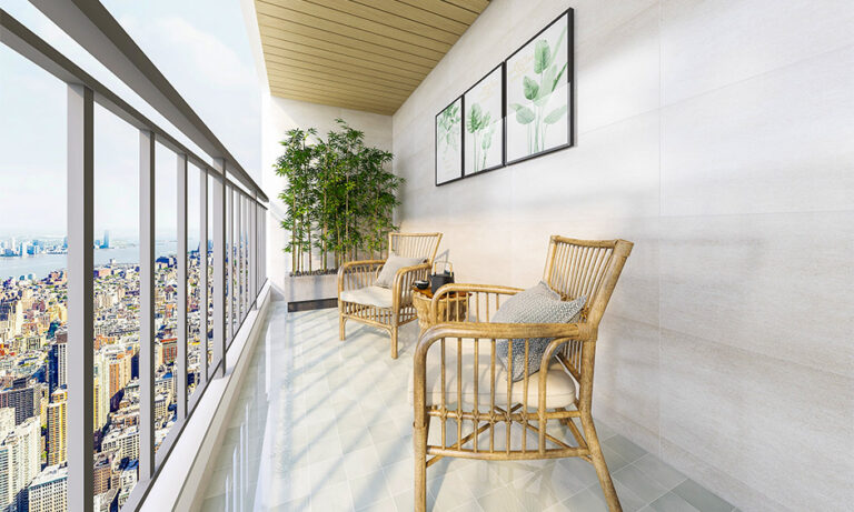 Seven Balcony Tiles Design Ideas For Your Home | Design Cafe