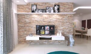 Rustic Stone Wall Cladding Ideas for Stylish Indian Home Interiors