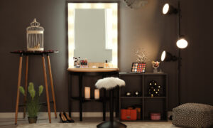 7 Dressing Table Lighting Ideas For Your Home | DesignCafe