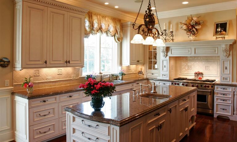 8 Solid Kitchen Granite Countertop Colors | Design Cafe