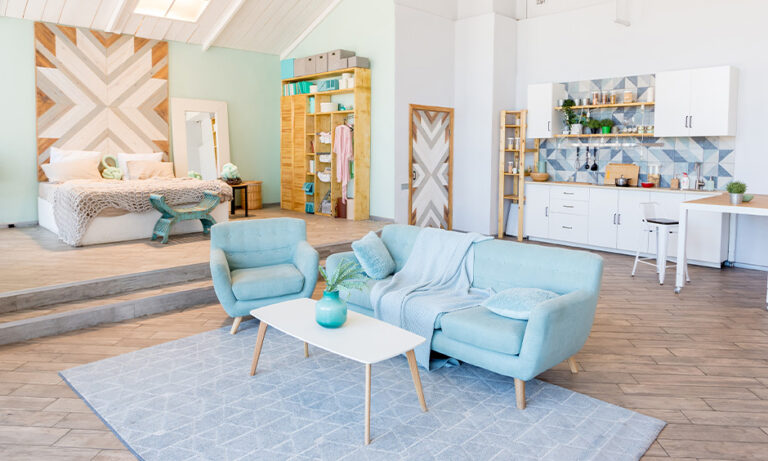 How To Decorate A Studio Apartment For A Woman | DesignCafe