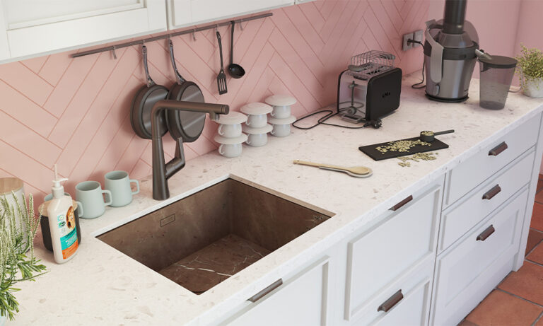 Elegant Marble Kitchen Sink Designs for a Luxurious Home