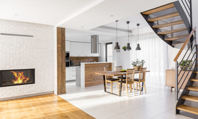 White Floor Tile Ideas for Spacious Interiors