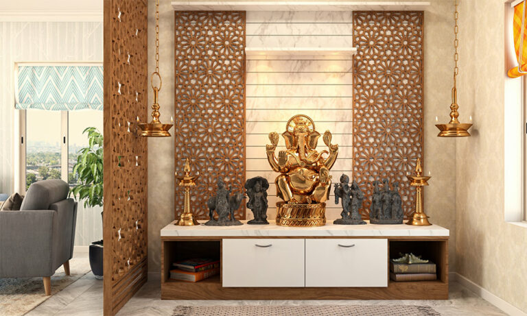 Marble Pooja Mandir Designs for Elegant Homes