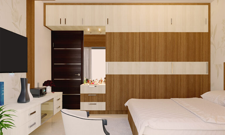 Stylish Wall-Mounted Dressing Table Designs for Bedrooms