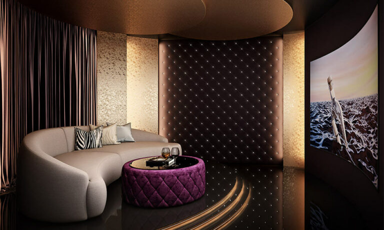 6 Enchanting Home Theatre Ceiling Designs | DesignCafe
