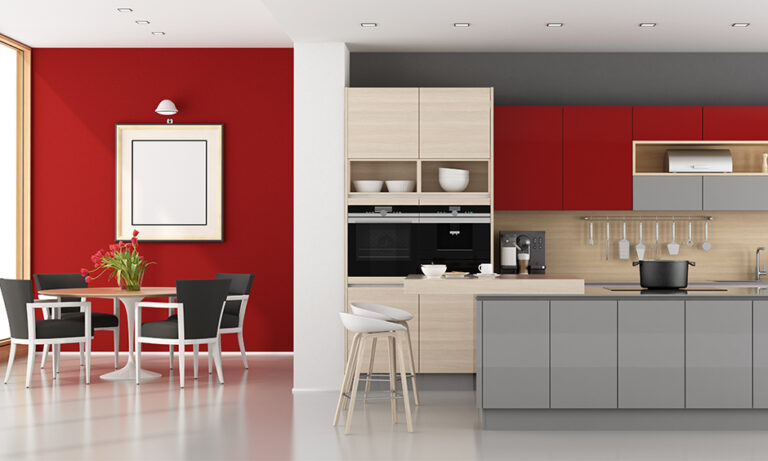 Bold Red Wall Paint Combinations For Your Bedroom Interiors