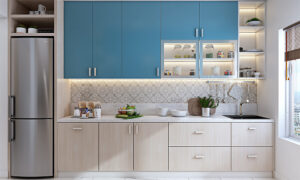 Straight Modular Kitchen Design Ideas | DesignCafe