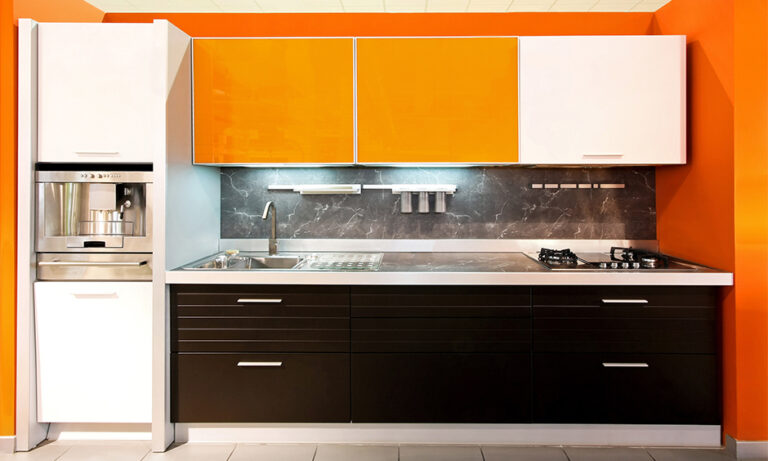 Orange Modular Kitchen Design Ideas For Your Home