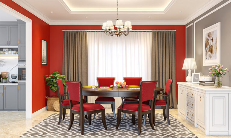 Stunning Red Dining Room Ideas For Your Home | Design Cafe